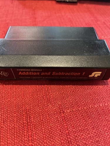 Texas Instruments TI99/4A TI Addition and Subtraction 1 Cartridge ...