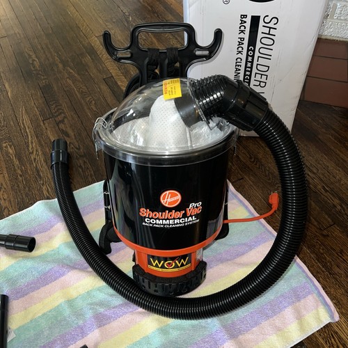 Hoover Commercial Shoulder Vac Pro Backpack Vacuum, Model C2401 (Open ...