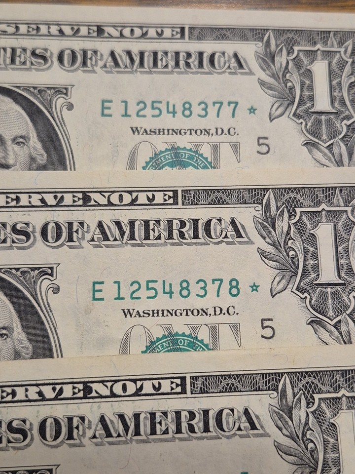 Lot Of 5 2003&A 1$* STAR NOTES ** 1 Sequential Pair Too!!VF-CU | eBay