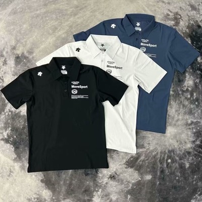 Descente Men Polo Shirt Quick Dry Breathable | eBay Australia