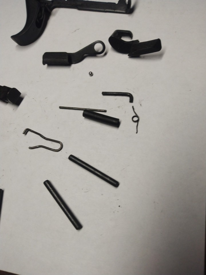 taurus pt 111 mil Pro 9mm Trigger Bar Safety Slide Lock Pins Springs ...