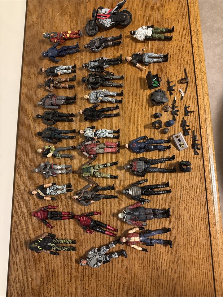 Lot of 30 Early 2000s G.i. Joe Action Figures Destro, Nanomites ...