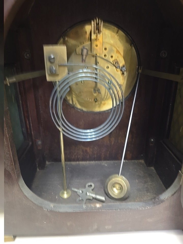 Shreve Crump & Low Co. Boston. 3 Train Desk/Mantle Clock. 4 Chime Gongs ...