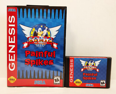 Sonic The Hedgehog Painful Spikes for Sega Genesis/Mega Drive | eBay