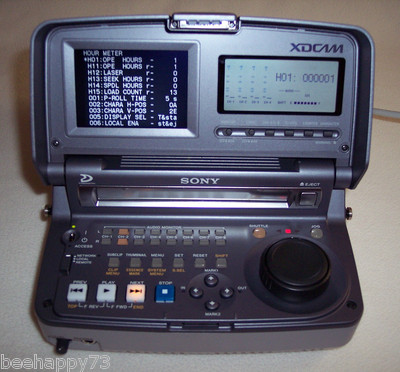 Sony XDCAM Mobile Disc Recorder PDW-V1 Player, MPEG IMX DVCAM i.LINK 1 ...