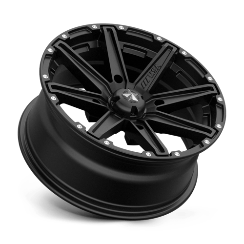 MSA Clutch M33 Black UTV / ATV Wheels, 16x7, 4x137, 10 mm/4+3, M33 ...