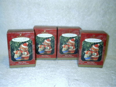 4 Hallmark Keepsake Ornaments 1999 Mary's Bears Mary Hamilton Design | eBay