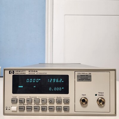 HP 8156A Optical Attenuator Option 101 | eBay
