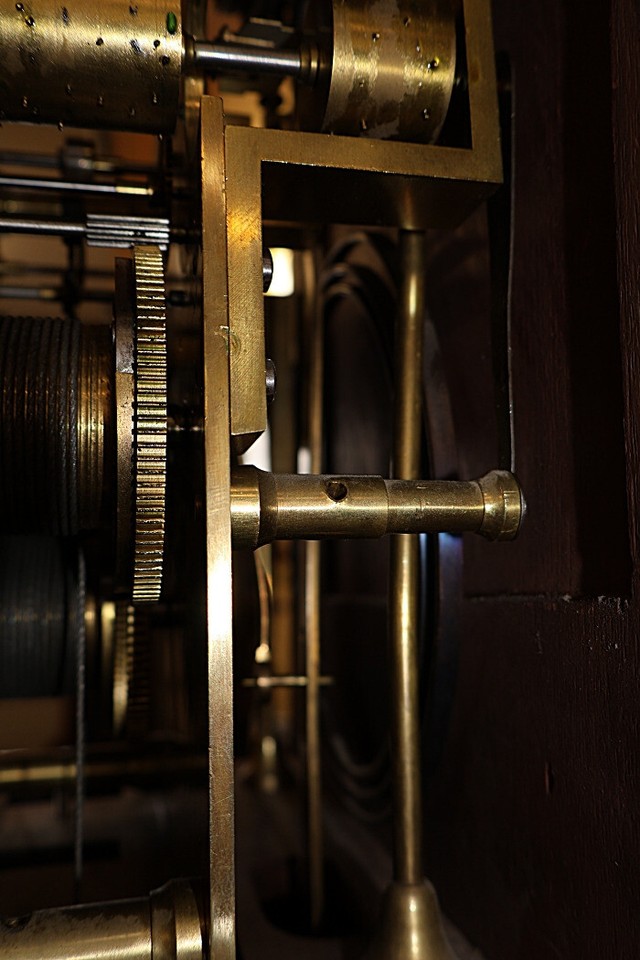 Herbert Blockley London Musical 19th Century Inlaid Tall Case ...