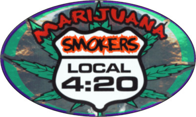 Local 420 - 3" X 5" - Sticker | eBay