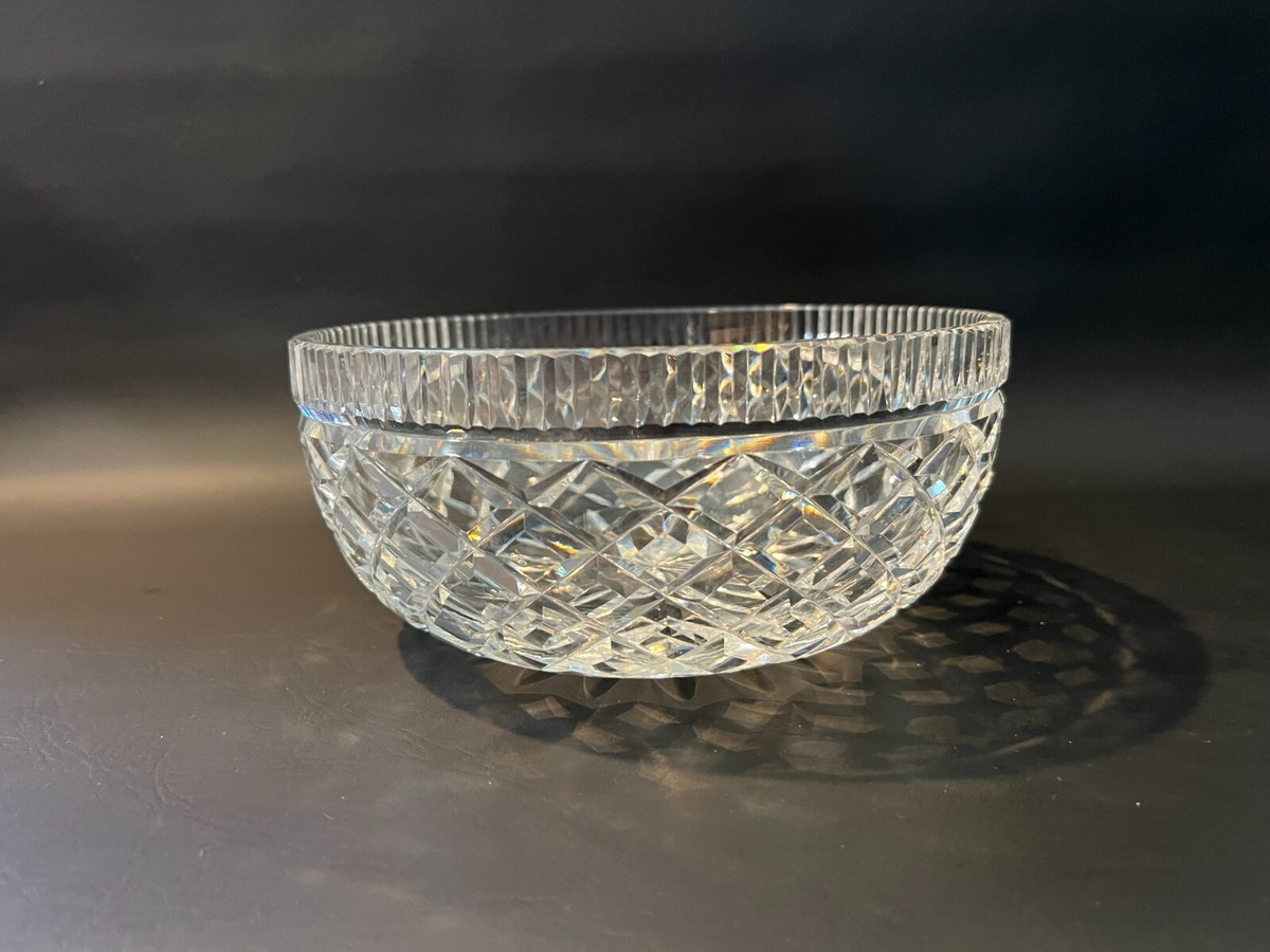 Waterford Crystal Bowls Old Patterns Vintage WATERFORD Cut CRYSTAL