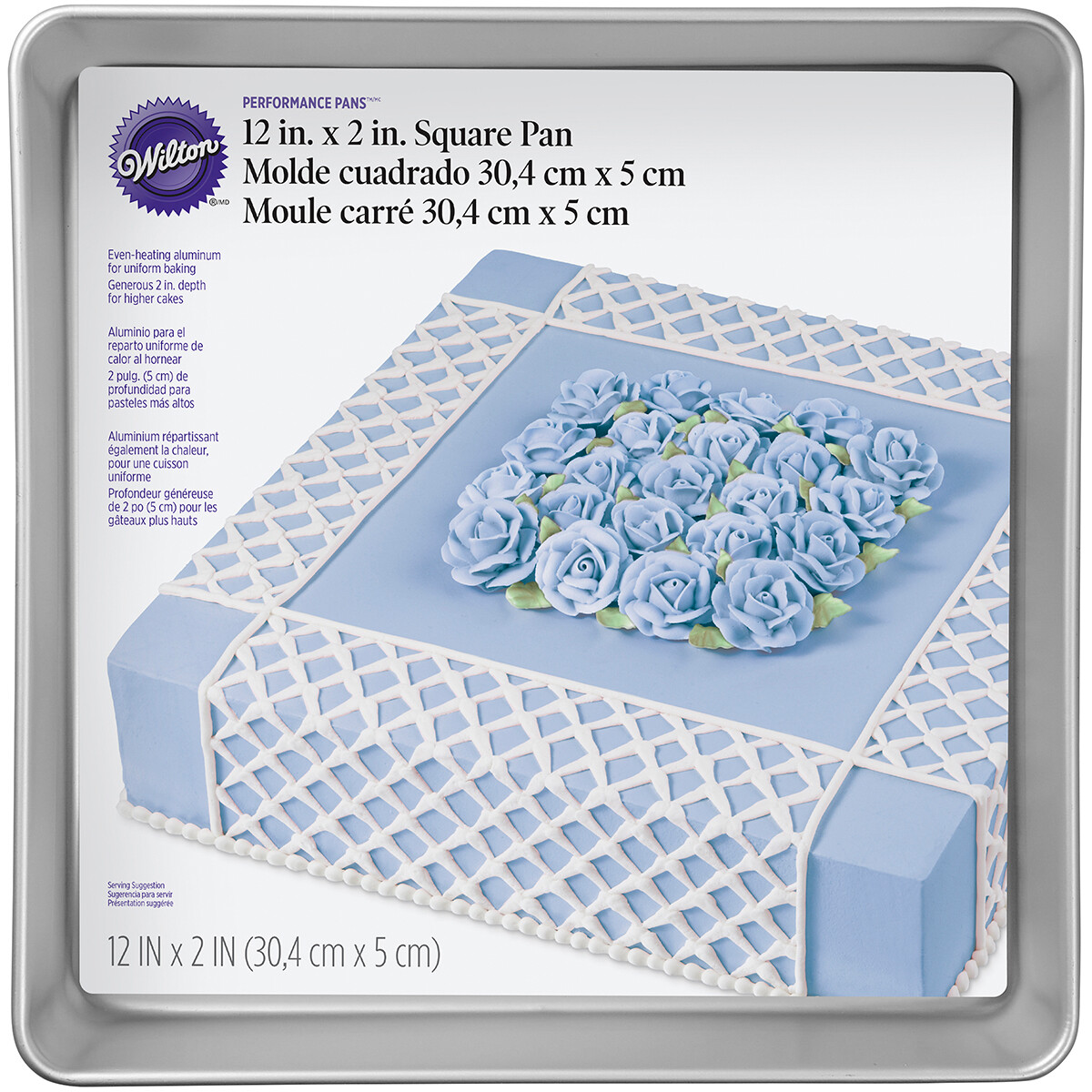 Wilton Performance Cake Pan-Square 12 X 12 Inch,1Pkg | eBay