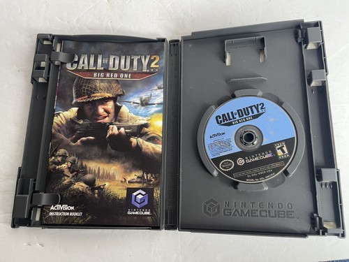 Call of Duty 2: Big Red One (Nintendo GameCube, 2005) VG Disc W Manual ...