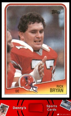 1988 Topps #392 Rick Bryan Atlanta Falcons Football Card | eBay
