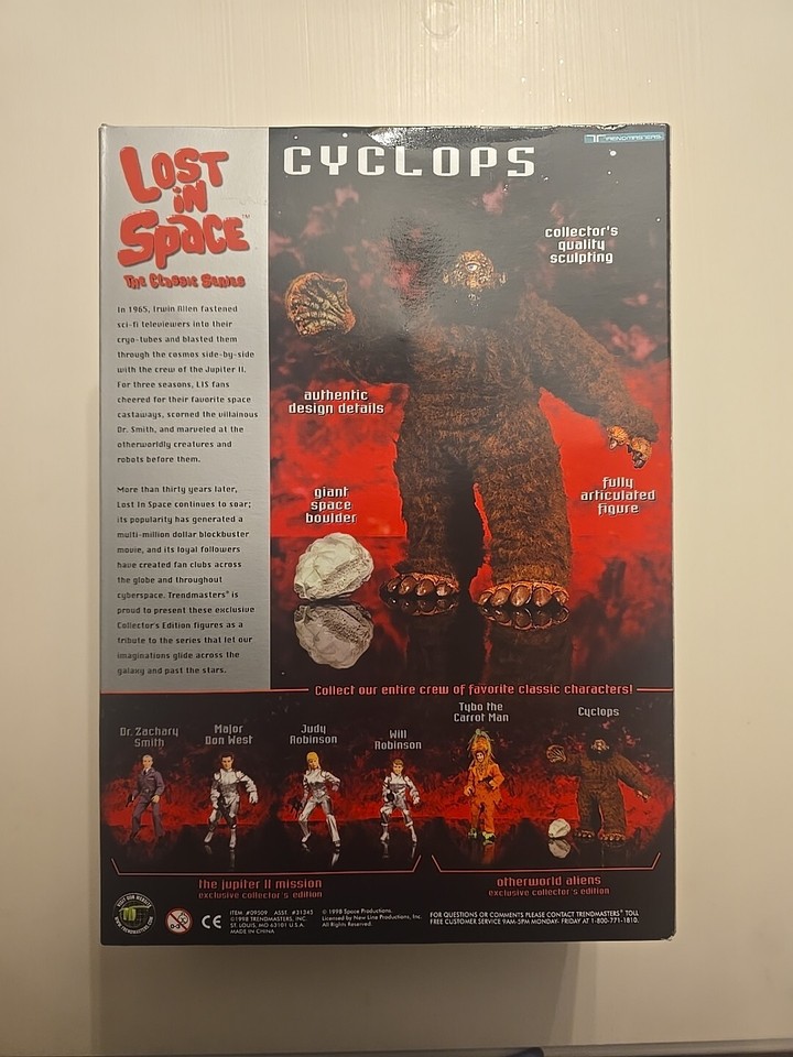 MINT! Lost in Space Cyclops Series #1 Limited Edition 1/ 12000 ...