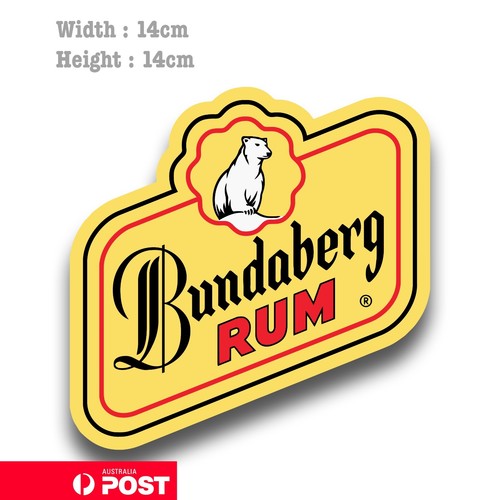 Bundaberg Rum Logo, Beer, Fridge, Toolbox Vinyl Sticker | eBay Australia