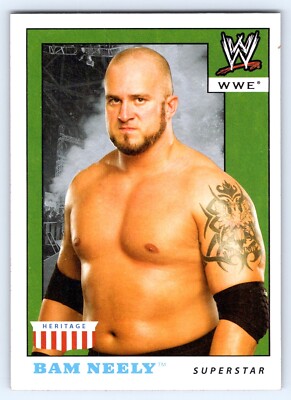2008 Topps Heritage IV WWE #3 Bam Neely | eBay