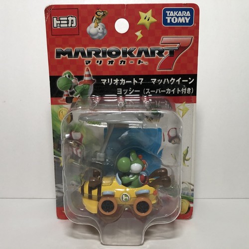 Tomica Mario Kart 7 Yoshi Mach Queen Diecast Car Super Kite Takara Tomy ...