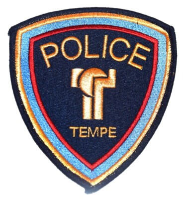 TEMPE ARIZONA AZ Sheriff Police Patch CITY SEAL LOGO GOLD MYLAR | eBay