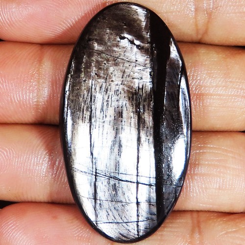 100% Natural HYPERSTHENE Cabochon 84.35 Cts Oval Shape 27x48x5 mm ...