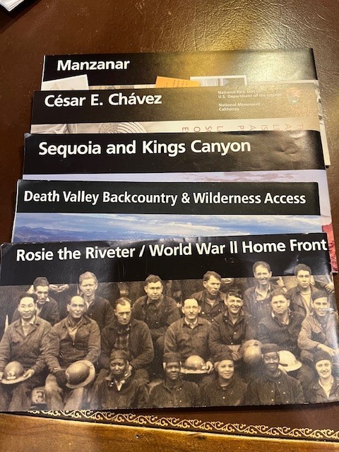 California National Park Brochures - Set of 5 | eBay