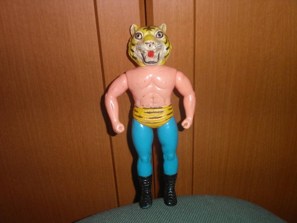 Masudaya Tiger Mask Check) Old Bandai Popy Nakajima Manufacturing ...