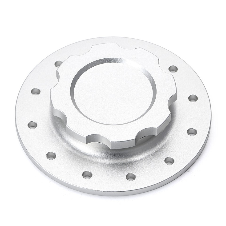 Billet Aluminum Gas Fuel Filler Cap Flush Mount 12 Bolt Fuel Cell Tank ...
