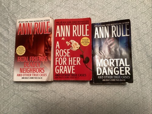 3 Ann Rule Books | eBay