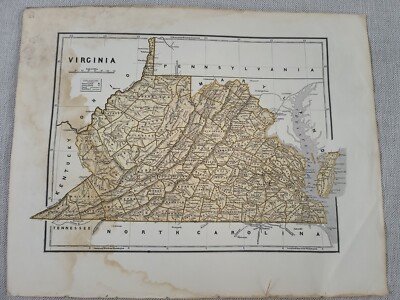 United States (Pre-1900) - Virginia Maps