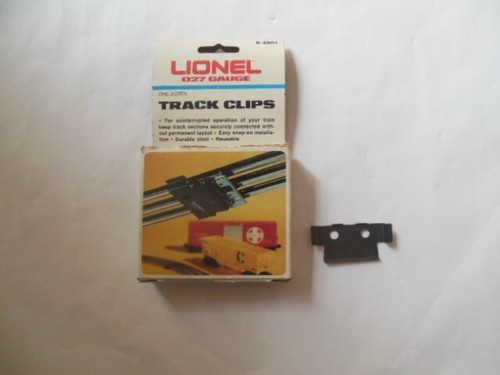 Lionel 027 Gauge 6-2901 Track Clips 12 total - Made in USA | eBay