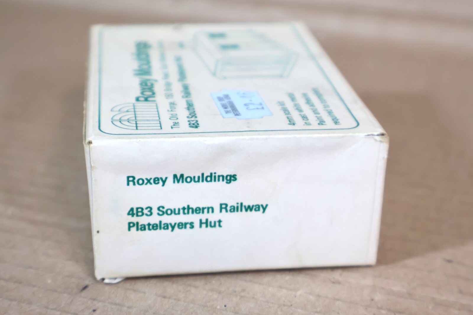 ROXEY MOULDINGS 4B3 OO GAUGE SOUTHERN RAILWAY PLATELAYERS HUT MODEL KIT ...