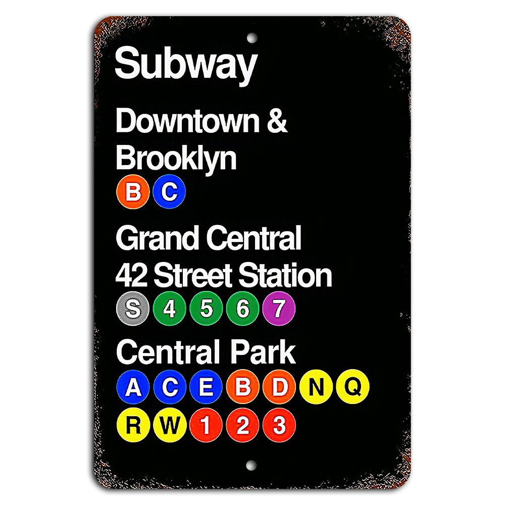 Nyc Sign New York City Exit Sign