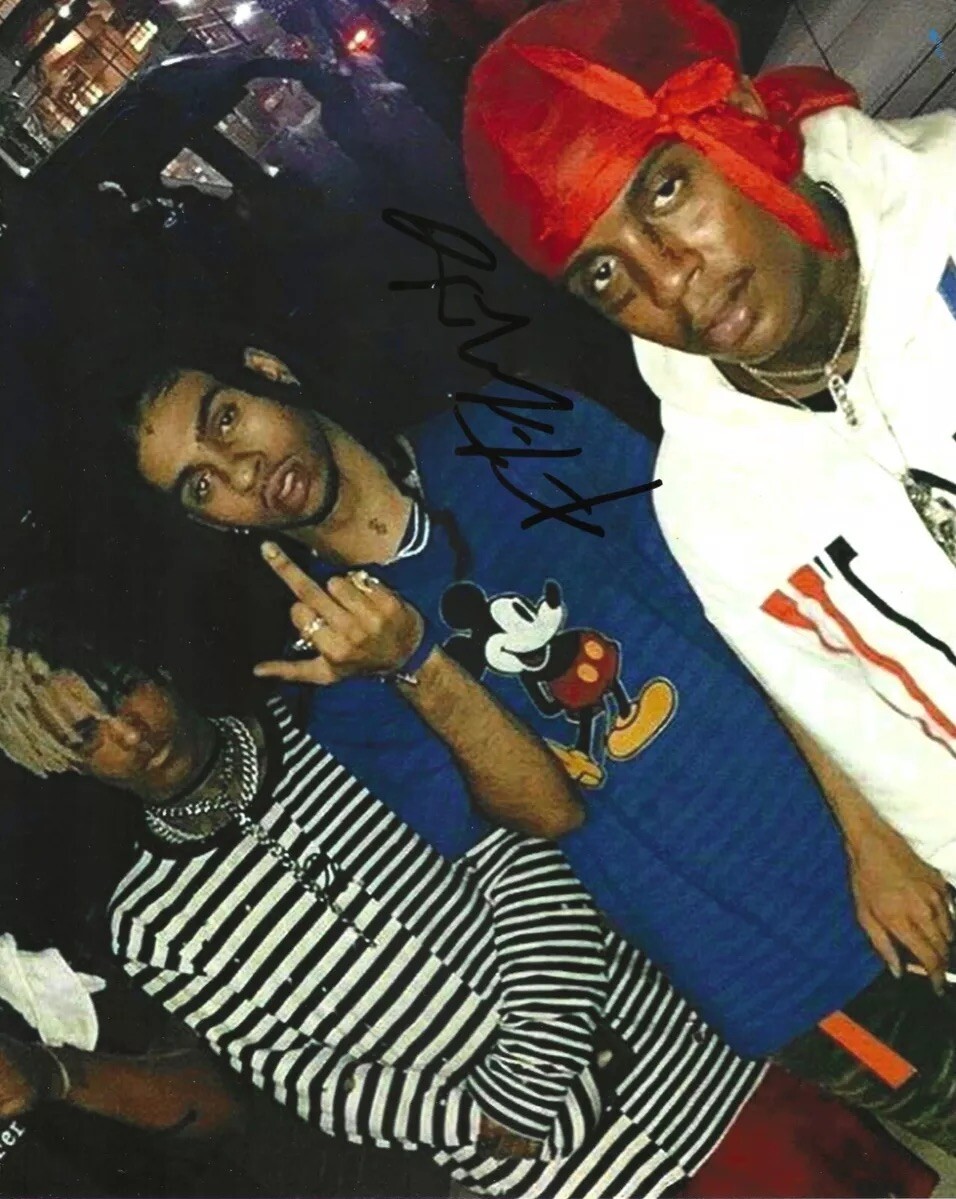 ROBB BANKS RAPPER SIGNED 8x10 PHOTO XXXTENTACION SKI MASK THE SLUMP GOD ...