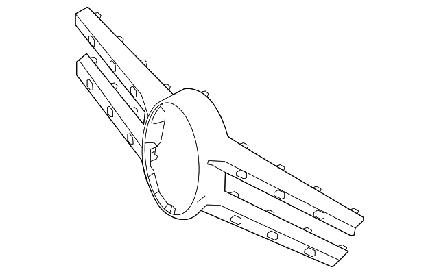 Genuine MERCEDES GLC X253 C253 Protective Grille A25388832009982 for ...