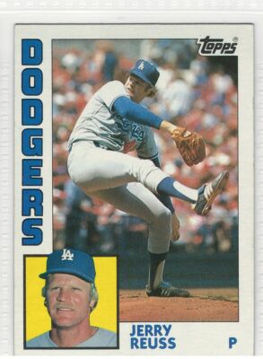 Jerry Reuss 1984 Topps Baseball #170 Dodgers | eBay