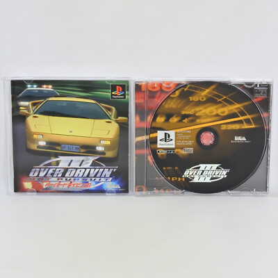 OVER DRIVIN' III 3 Drivin PS1 Playstation For JP System 3200 p1 | eBay