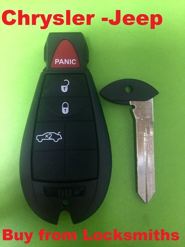 Remote Fob Car key Shell suitable for Jeep Chrysler Dodge 300C LE LX ...