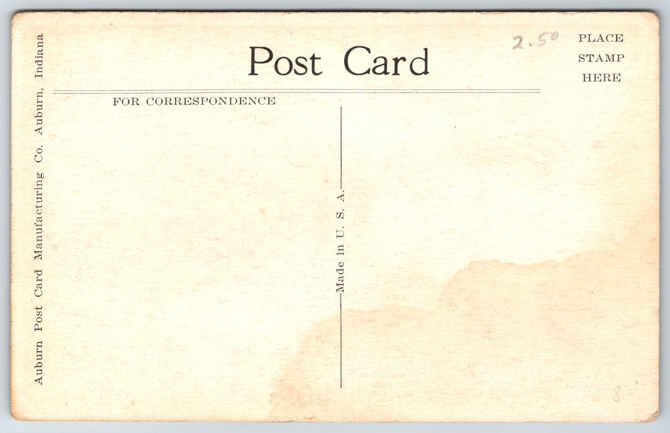 Elba Minnesota~Perfect Hard Maple Tree~Vintage Car Parked by Home~1920s ...