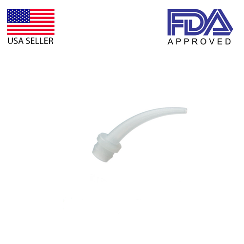 Dental IntraOral Impression Mixing Tips Clear 1000/pk (for pink/teal ...