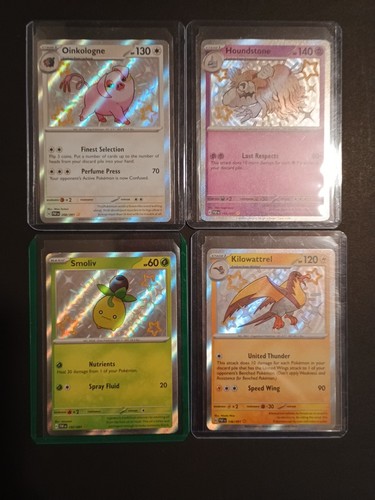 Lot Of 4 Baby Shiny Pokemon TCG Scarlett And Violet Paldean Fates | eBay