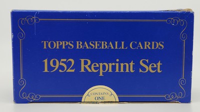 Topps Baseball Card Complete 1952 Reprint Set - NM Condition | eBay
