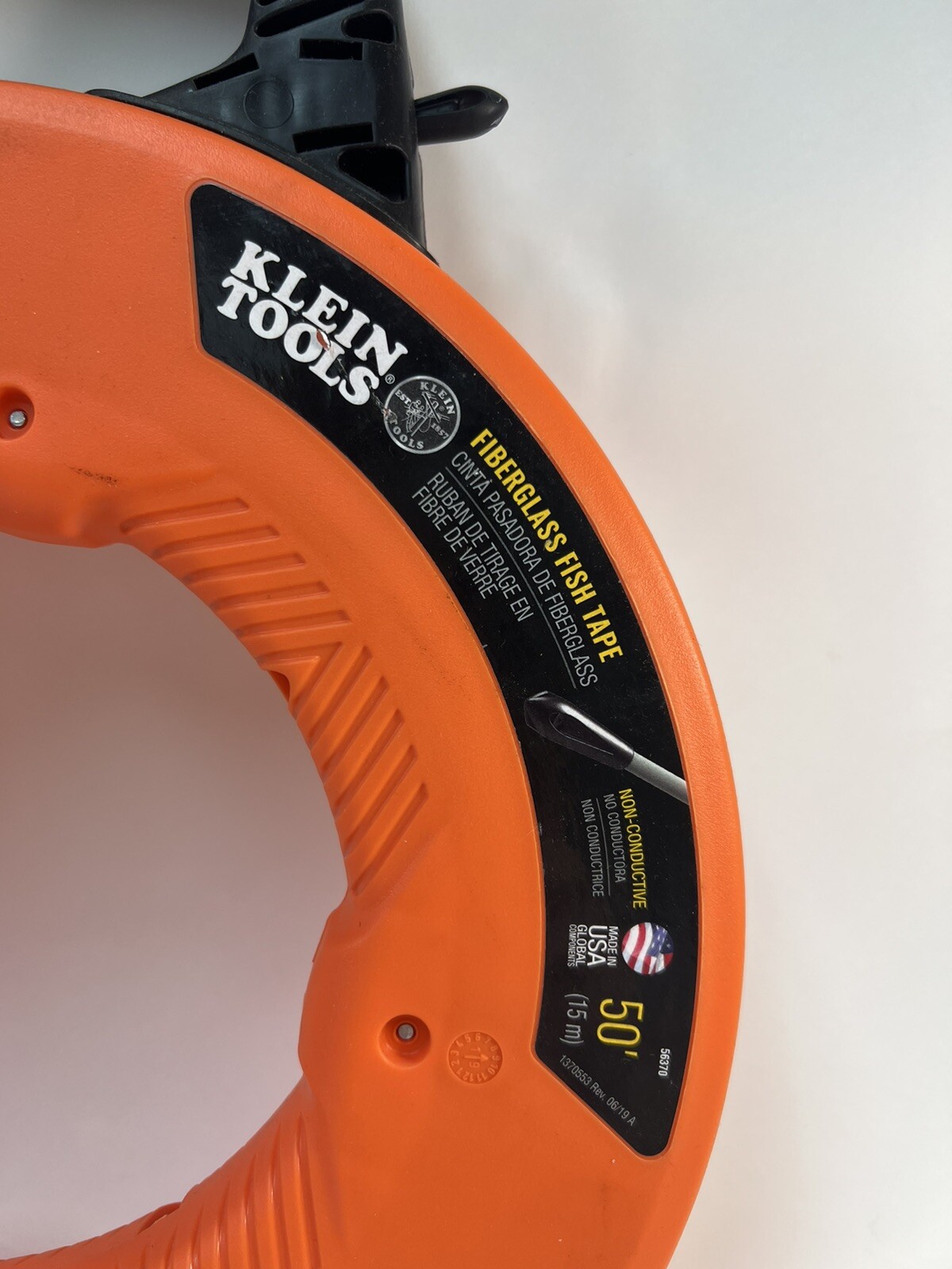 Klein Tools Fiberglass Fish Tape 56370 50ft for sale online | eBay
