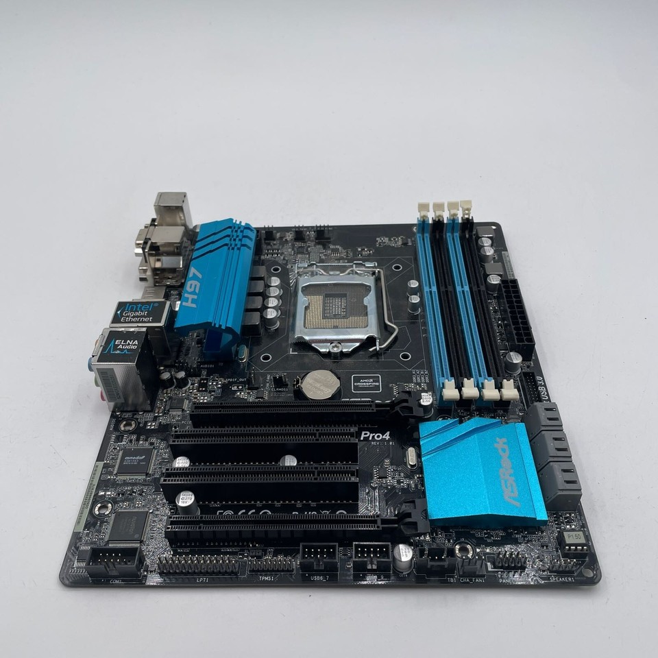 ASRock H97M Pro4 Intel LGA1150 DDR3 mATX Motherboard - READ | eBay