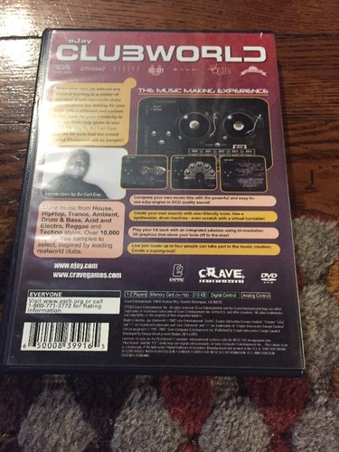eJay Clubworld - Playstation 2 Game Complete B16 | eBay