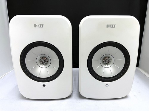 KEF LSX Wireless Music System Bookshelf Speakers with Remote in Box ...