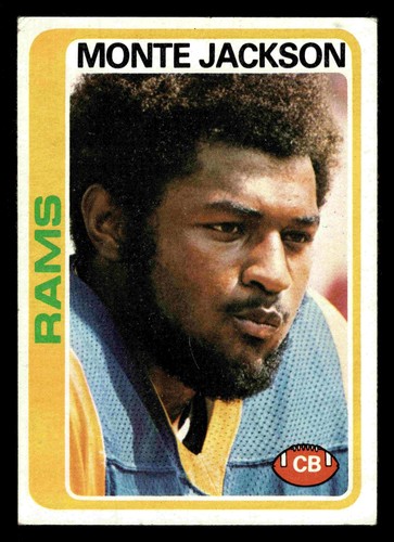1978 Topps Monte Jackson #180 - Los Angeles Rams | eBay