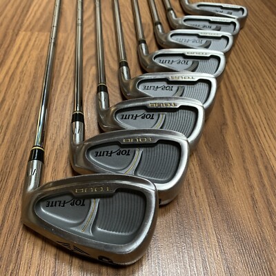 Top Flite Tour Pro-Offset Midsize Irons Set (3-PW) Regular R-300 Steel ...
