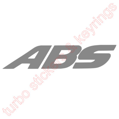 HOLDEN VR VS COMMODORE CALAIS ABS REAR WINDOW CAR VINYL STICKER SILVER ...