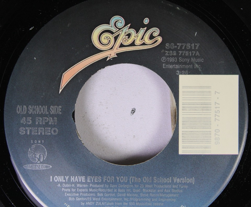 90'S 45 Funky Poets - I Only Have Eyes For You (The Ruff Storm Version ...