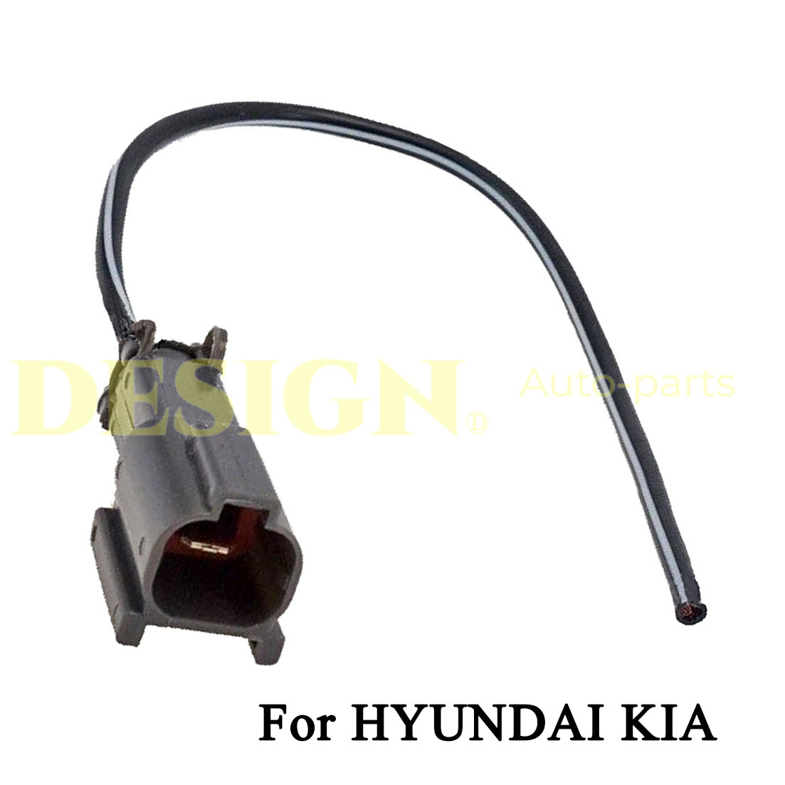 New For HYUNDAI KIA STARTER MOTOR SOLENOID WIRE PLUG CONNECTOR PIGTAIL ...